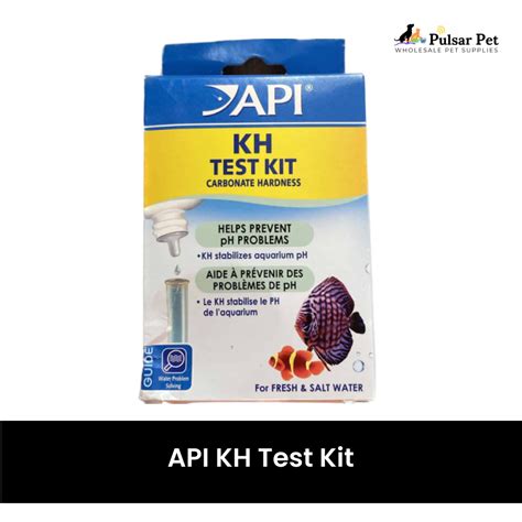 API KH Test Kit Accurate Water Quality Measurements