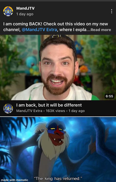 Mikeys Back R Mandjtv