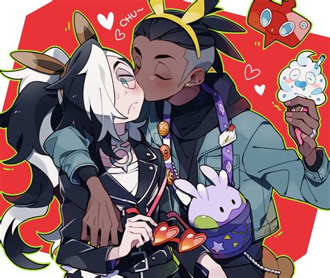 Saku Anna Duraludon Goomy Piers Pokemon Raihan Pokemon Rotom