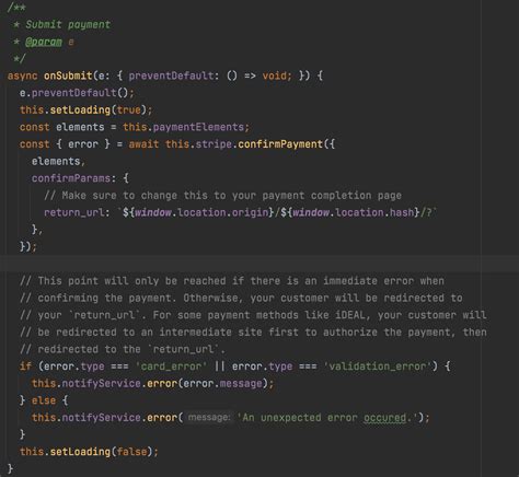 Javascript Stripe Confirm Payment Paymentintent And Paymentintent