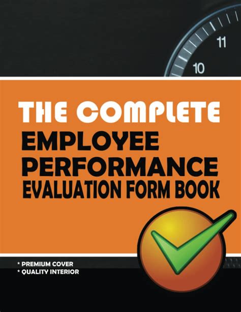 Performance Evaluation Form Book Employee Performance Appraisal Form