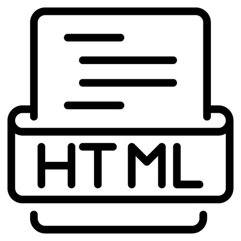 html coding icon 26758168 vector art at vecteezy