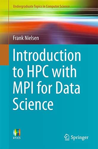 Buy Introduction To Hpc With Mpi For Data Science Book Online At Low Prices In India