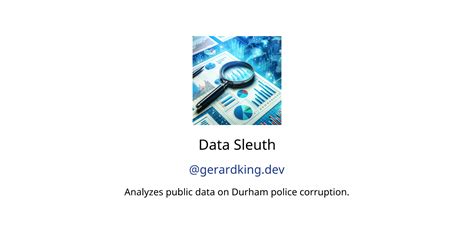 Data Sleuth Gpts Features And Functions Examples And Prompts Gpt Store