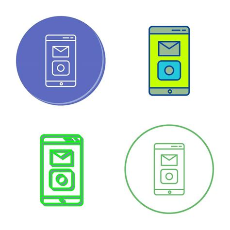 Unique Mobile Applications Vector Icon 34175482 Vector Art At Vecteezy