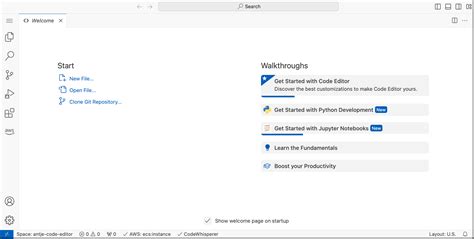 Amazon SageMaker Studio Adds Web Based Interface Code Editor Flexible