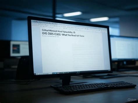 Critical Microsoft Word Vulnerability Cve 2025 21363 What You Need To Know Windows Forum
