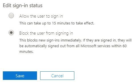 How To Block Disable User Account In Office SharePoint Exchange Online Tech Journey