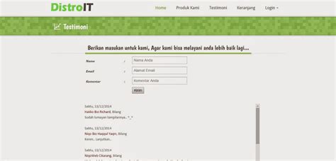 Membuat Toko Online Sederhana Dengan PHP MySQL Dan Bootstrap DistroIT Hakko Blog S