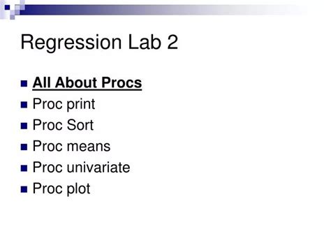 Ppt Regression Lab 2 Powerpoint Presentation Free Download Id3196752