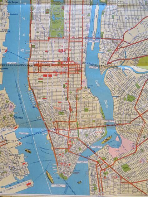 New York City Manhattan Long Island Tourism C 1930 40 Travel Brochure