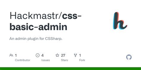Github Hackmastrcss Basic Admin An Admin Plugin For Cssharp