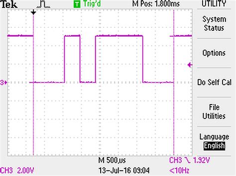 Rs232 Uart Timing Jak Na Oscyloskopie Określić Baudrate Aleksander Kawęczyński