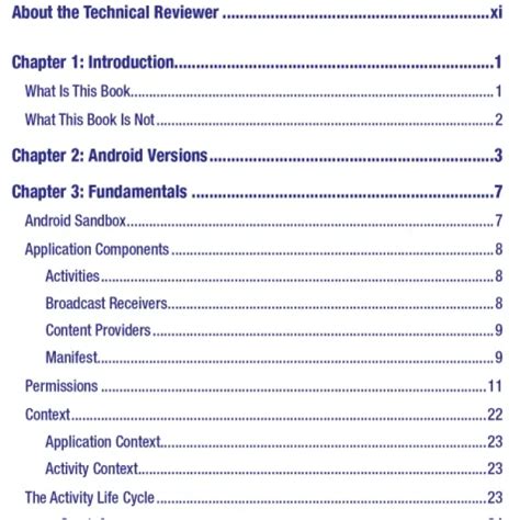 Android Software Internals Quick Reference
