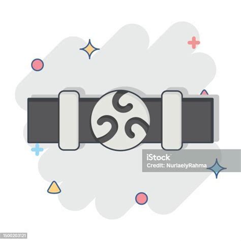 아이콘 벨트 켈트 기호와 관련이 있습니다 만화 스타일 심플한 디자인 편집 가능 간단한 그림 0명에 대한 스톡 벡터 아트 및 기타