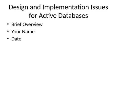 Activedatabasedetailedpresentation 1pptx