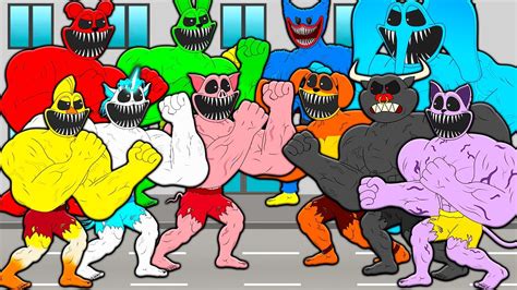 ВСЕ НОВЫЕ КАЧКИ УЛЫБАЮЩИЕСЯ ЗВЕРИ Vs ВСЕХ СТАРЫХ КАЧКОВ ПОППИ ПЛЕЙТАЙМ 3 Мультик Анимация Youtube