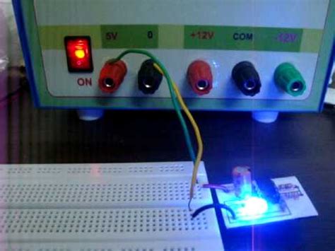 555 Astable Multivibrator PCB YouTube