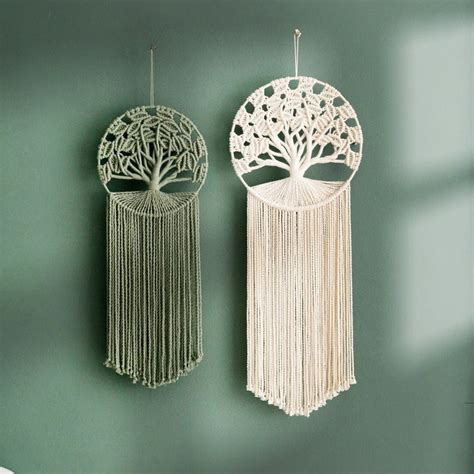 Macrame Tree Of Life Etsy