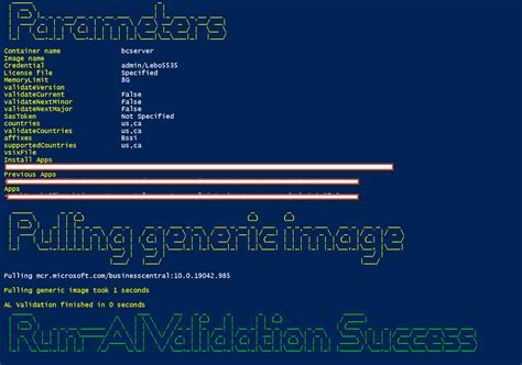 Run Alvalidation Issue · Issue 1984 · Microsoftnavcontainerhelper · Github