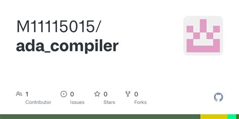 Github M11115015adacompiler