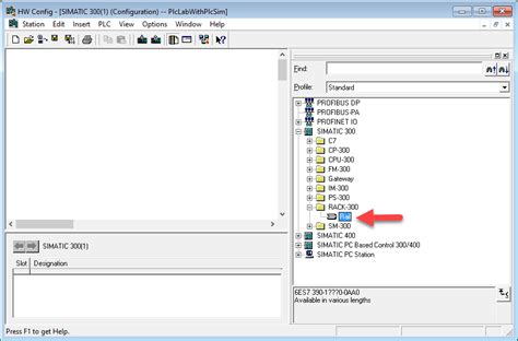 Tutorial PLCSIM S SimaticManager PLC Lab