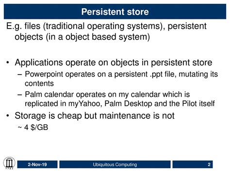Outline For Today Oceanstore An Architecture For Global Scale