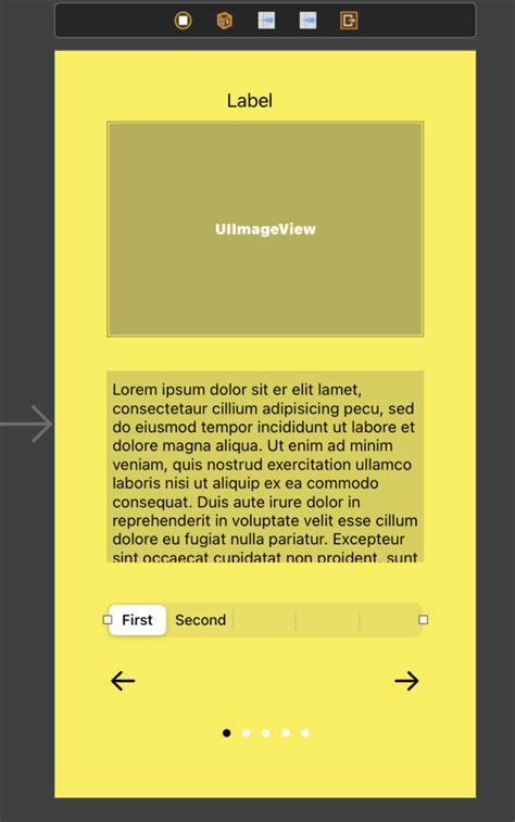 練習page Control Segmented Control Button Gesture製作狗app By Dennis 彼得潘的 Swift Ios App 開發教室