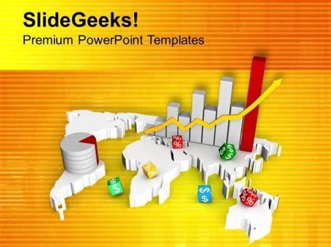 World Graph Shows Marketing Strategies PowerPoint Templates Ppt Backgrounds
