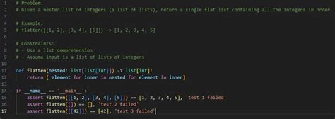 Flatten Nested List I Made This Script To Review By Listening If