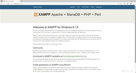 Deploy A Webserver With XAMPP On Windows For PHP Development PHP