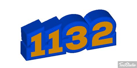 1132 Number Animated Logo Designs 1132 Number Animated Logo Designs