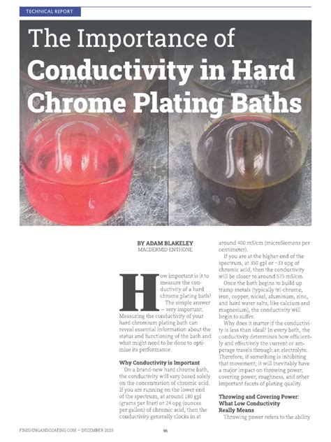 Theimportanceofconductivityinhpcbaths Pdf