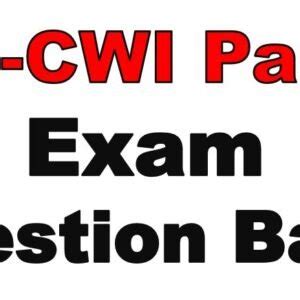How To Pass The CWI Exam Tips And Resources For Success CWI EXAMS