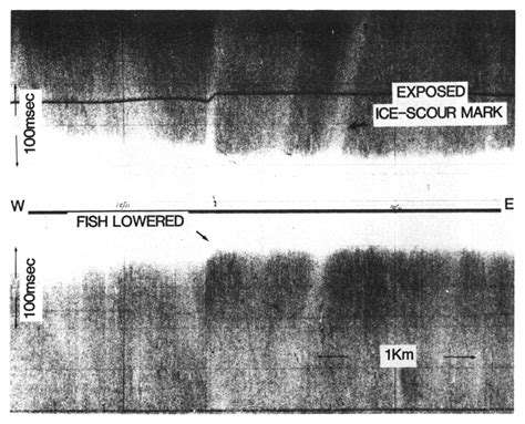 Side Scan Sonar Record From The Area Indicated On Fig 5 Showing Download Scientific Diagram