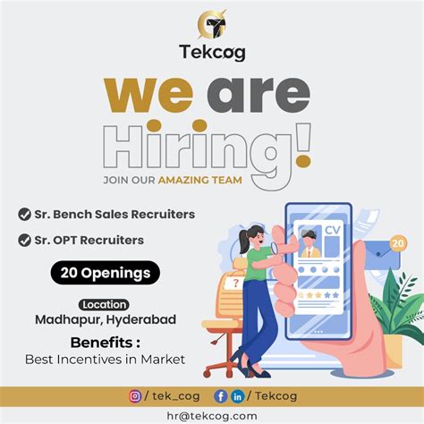 Tekcog On Linkedin Tekcog Digicog Hyderabad Jobsathyderabad Employeebenefits