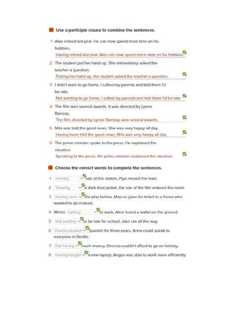 Participle Clauses Pdf Participle Clauses Pdf