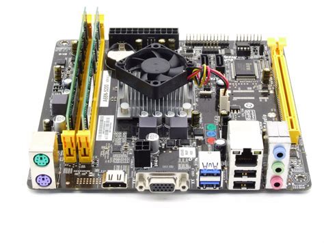 Biostar A68n 5200 Mini Itx Mainboard Amd Fusion A6 5200 4x 2ghz On Board 8gb Ram