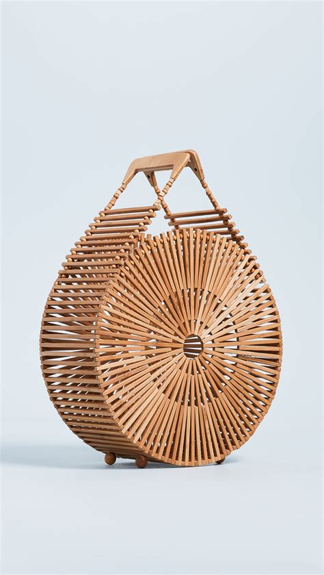 Cult Gaia Round Bamboo Bag Most Coveted Designer Brands In One