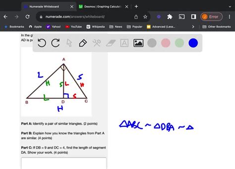 SOLVED Seth Is Using The Figure Shown Below To Prove The Pythagorean