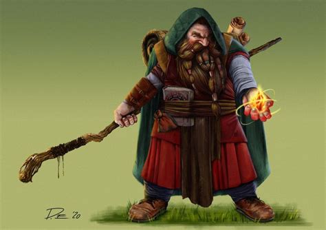 ArtStation Dwarf Wizard D D Character Pablo Escribano Fantasy Dwarf Dwarf D D