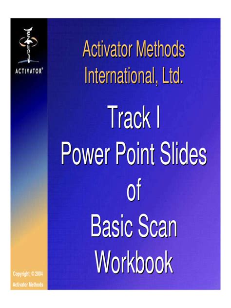 Activator Basic Protocol 1 Pdf Knee Pelvis