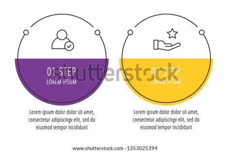 Modern Vector Illustration Infographic Circles Template Stock Vector Royalty Free 1353025394