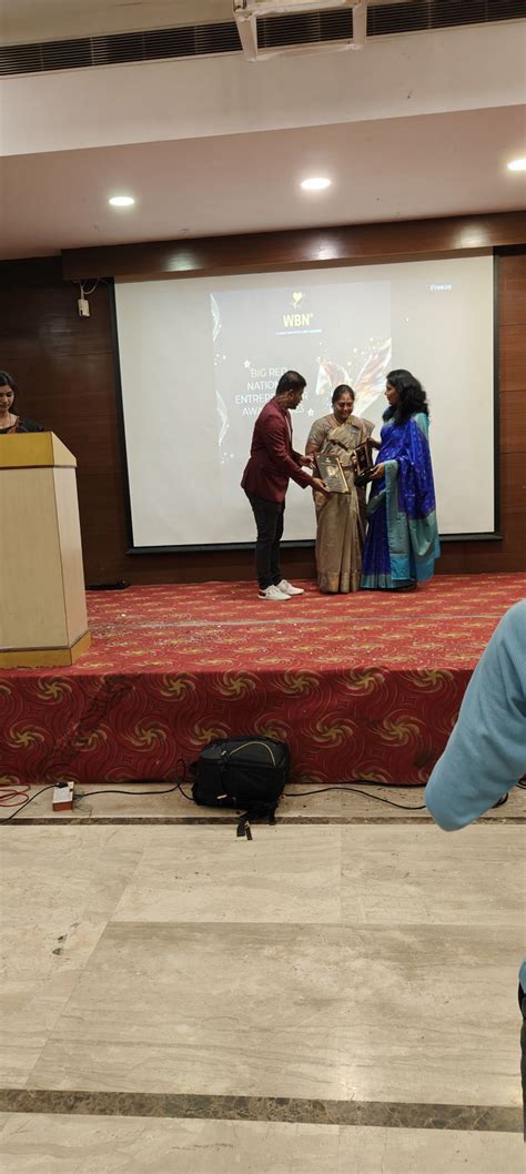 Drvalarmathi A On Linkedin Received Best Community Engagement Award