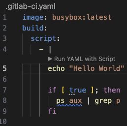 Yaml With Script Visual Studio Marketplace