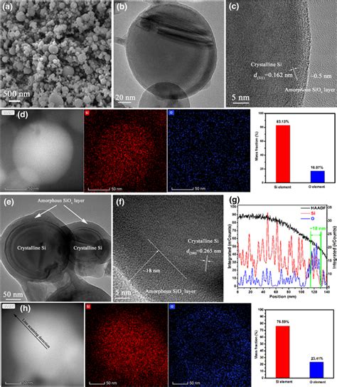 A Sem Image B Tem Image C Hrtem Image And D Eds Elemental Analysis Download Scientific