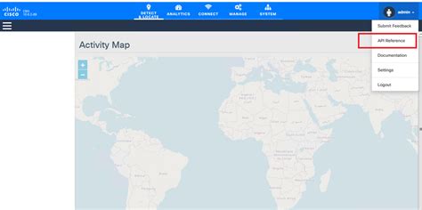 Cmx の Gui より Rest Api の動作を確認する方法 Cisco Community