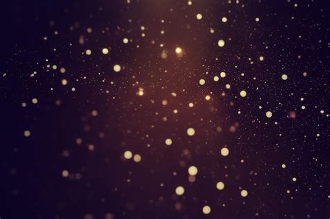 Premium Photo Abstract Bokeh Background With Particles