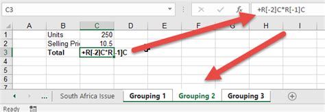 Excel Formula Changes To RC Reference And Doesnt Work