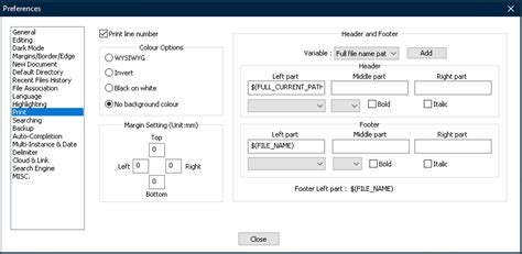 modify parts of the header footer info · issue 163 · pdconsec vsc